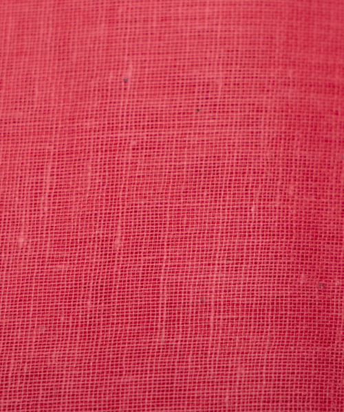 Coral Pink Colour Plain Cotton Lining Fabric