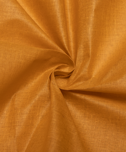 Golden Yellow Colour Plain Cotton Lining Fabric
